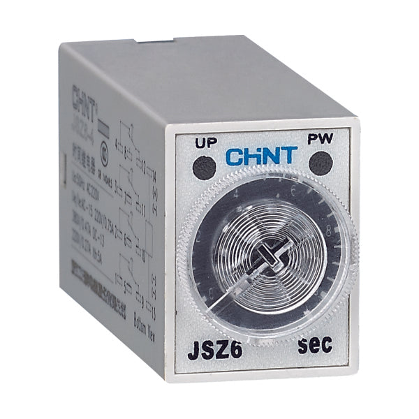 Solid State Timer JSZ6-2 | Output 220 VAC | Input 24 VDC | 5 Amp | Chi