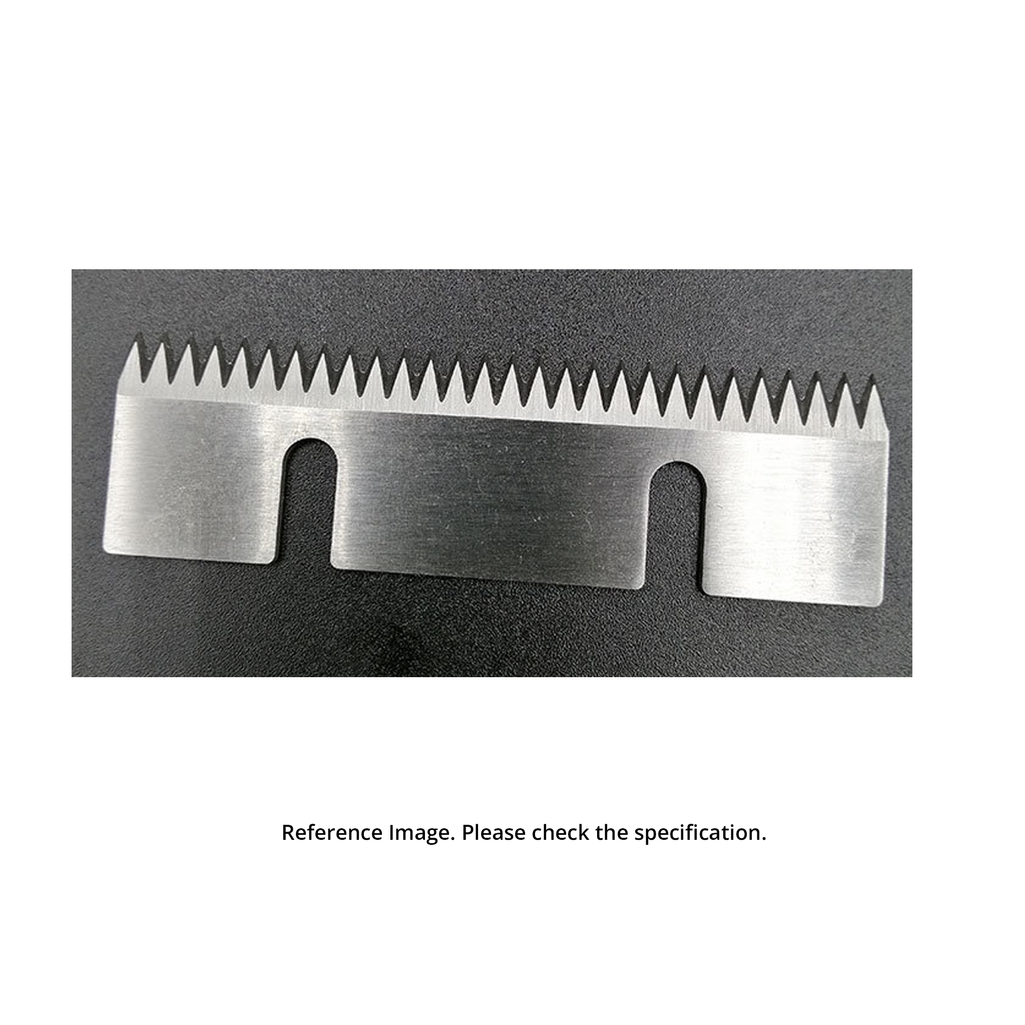 Zig Zag Blade | HSS | Width 32 mm | Thickness 1.5 mm | Length 400 mm